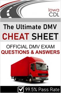 Iowa DMV CDL Masterclass & Cheat Sheet – Ace Your DMV Test
